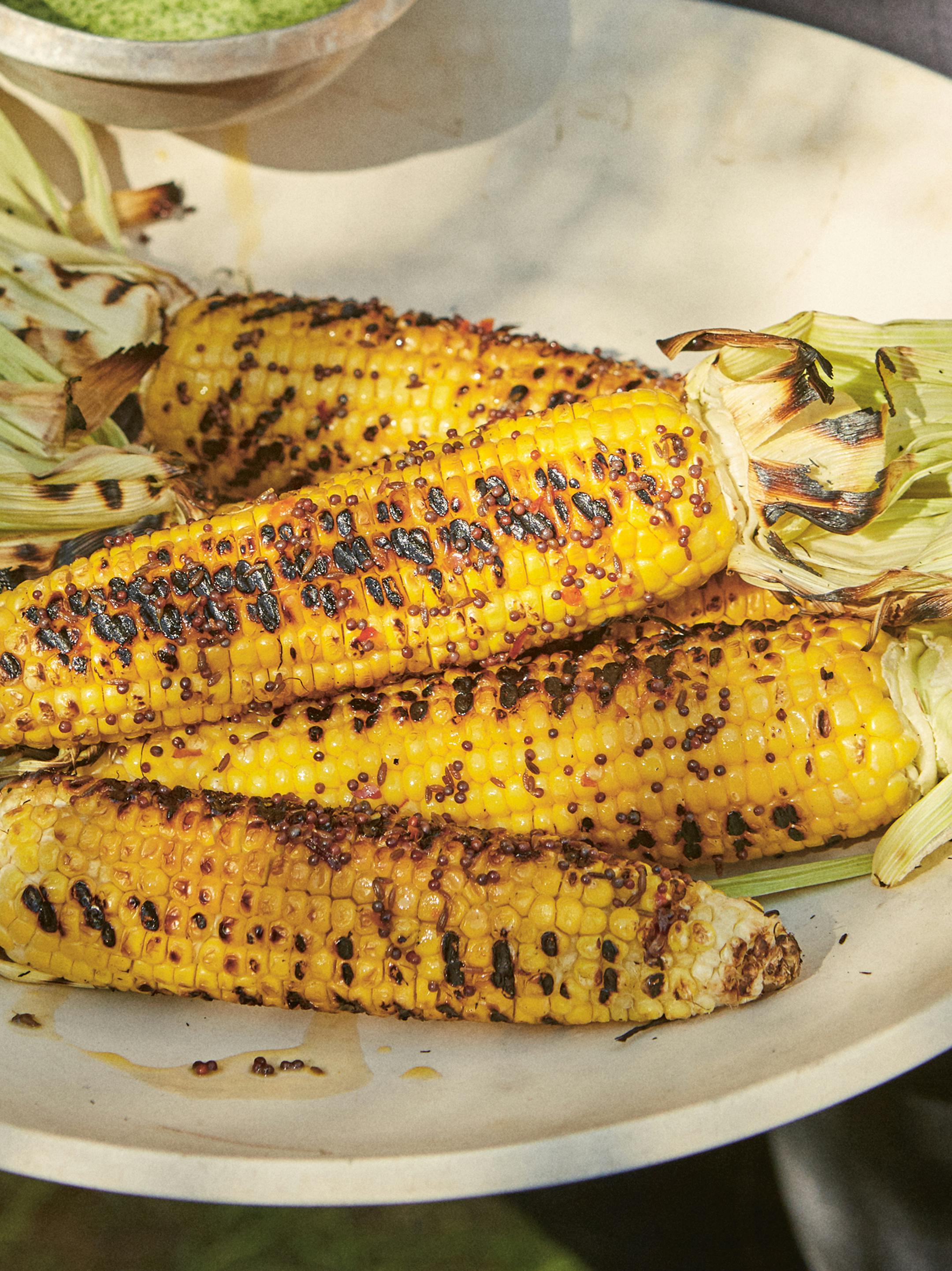 Quick honey-herbed corn on the cob – Recipes – Anna Jones
